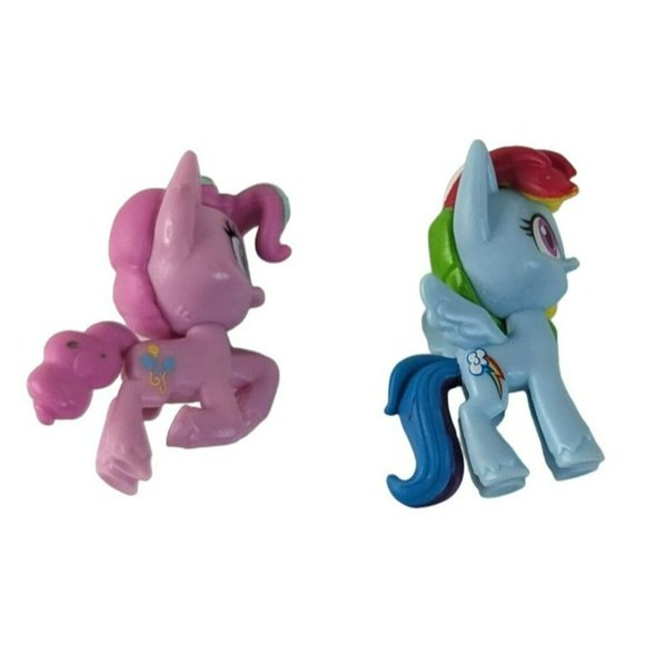 My Little Pony | Toys | My Little Pony Unicorn Party Rainbow Dash Pinkie Pie Minifigures | Poshmark